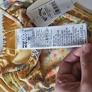 Billabong | Swim | Nwt Billabong Southern Floral Ruched Hike Cheeky ...